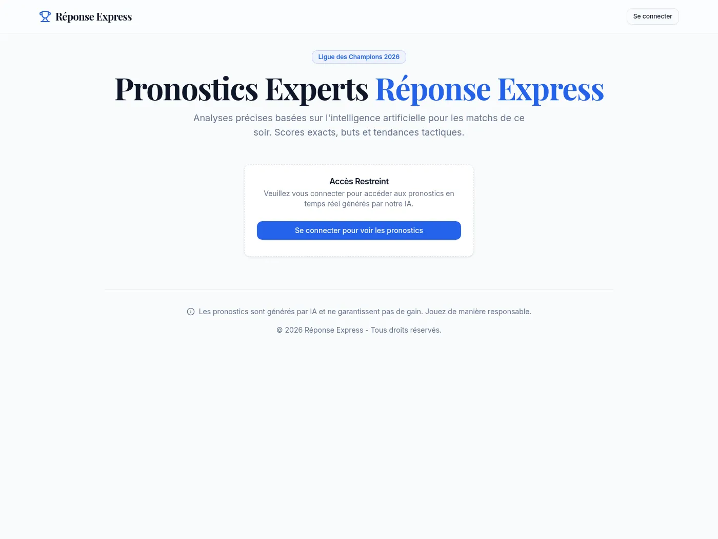 Réponse Express