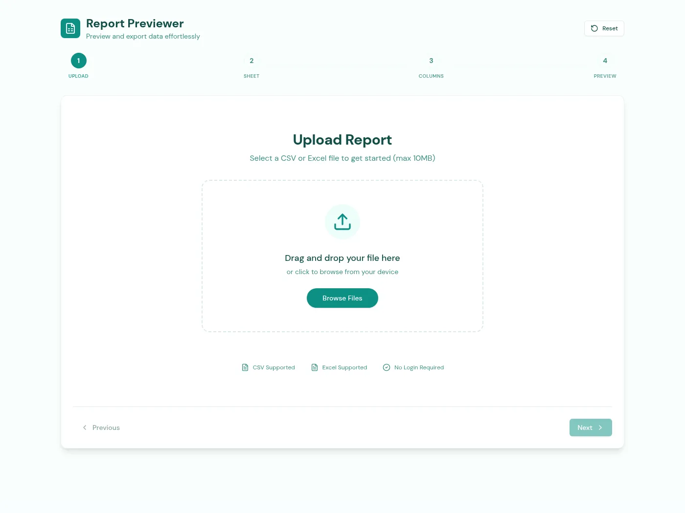 Report Previewer