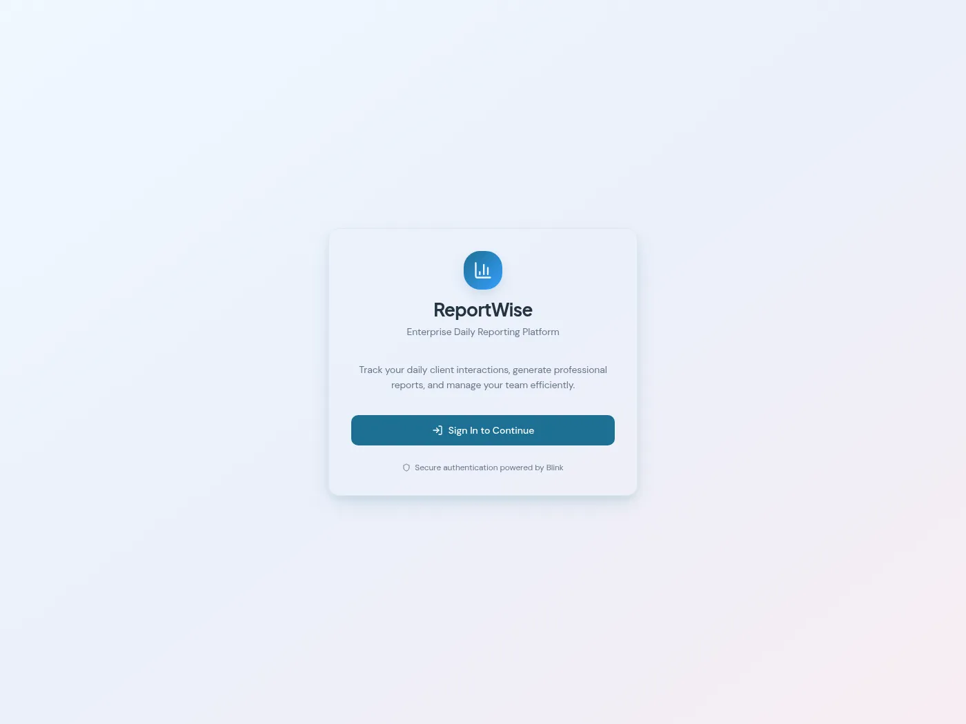 ReportWise Glass Enterprise