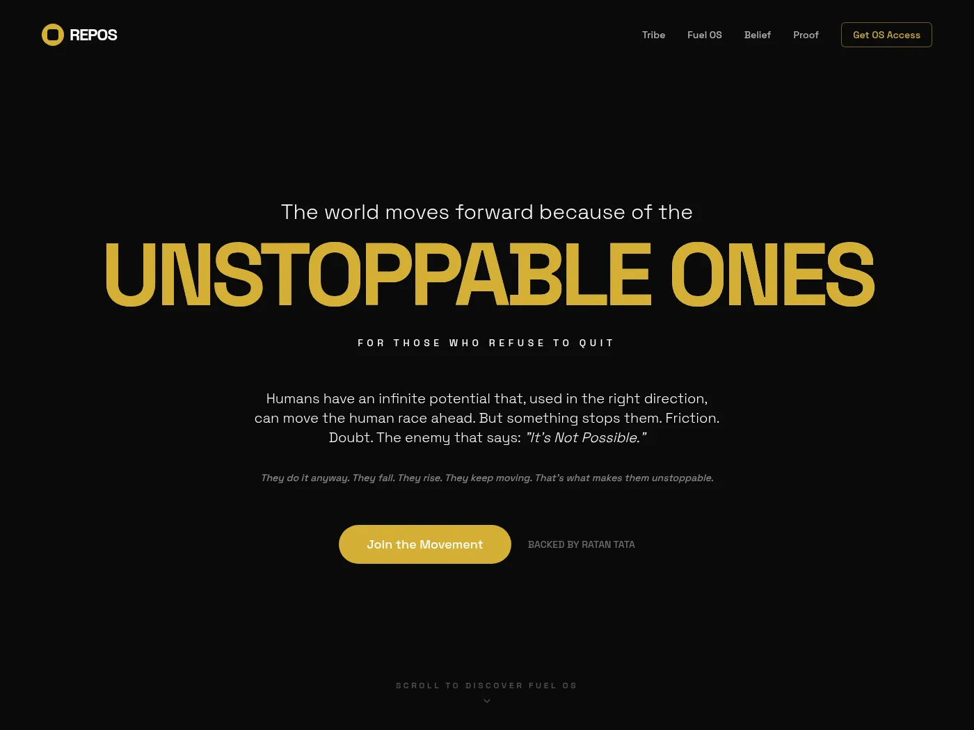 Repos Fuel OS Website
