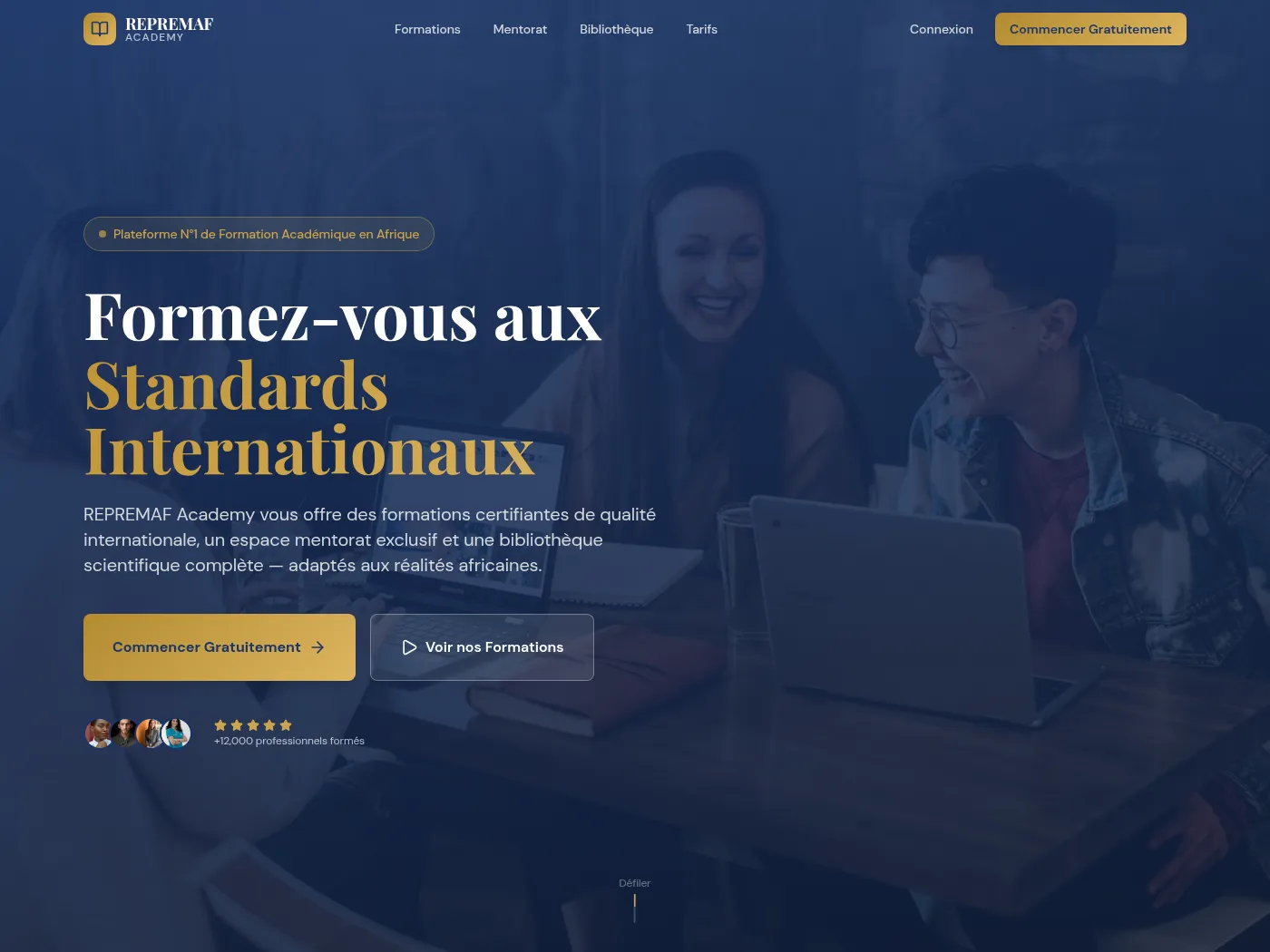 Repremaf Academy Platform