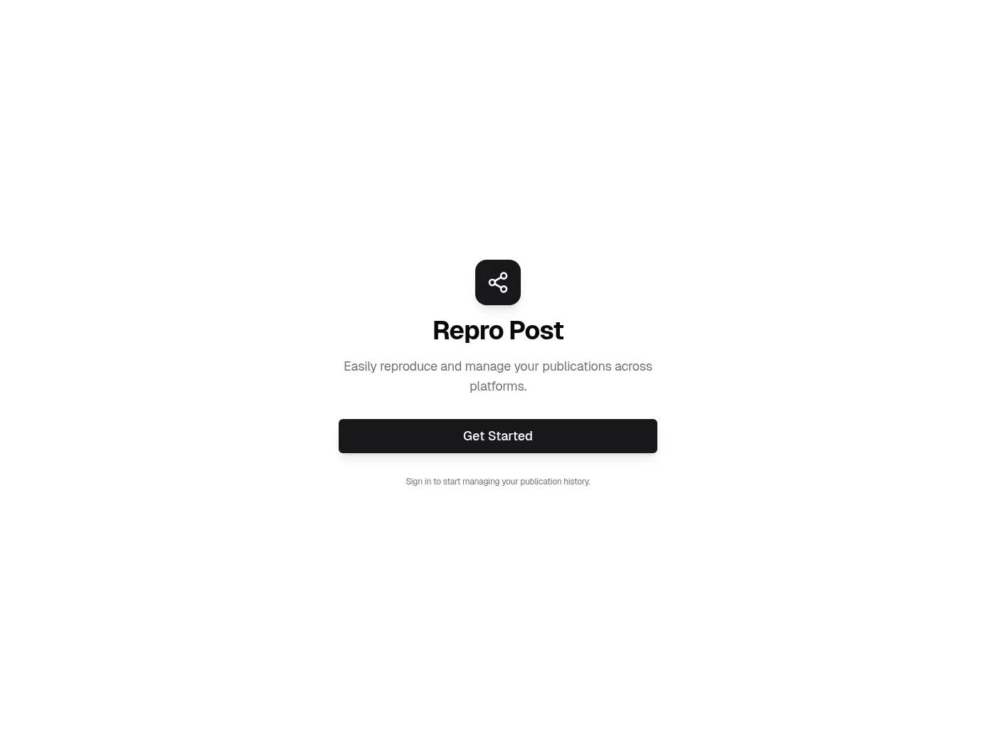 Repro Post Tool