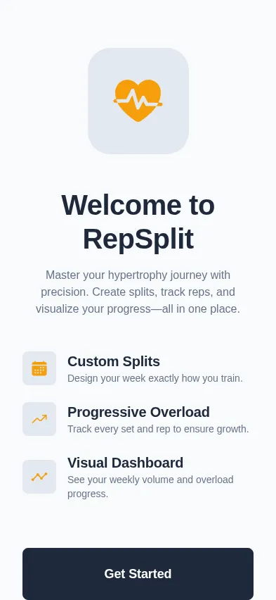 RepSplit Tracker