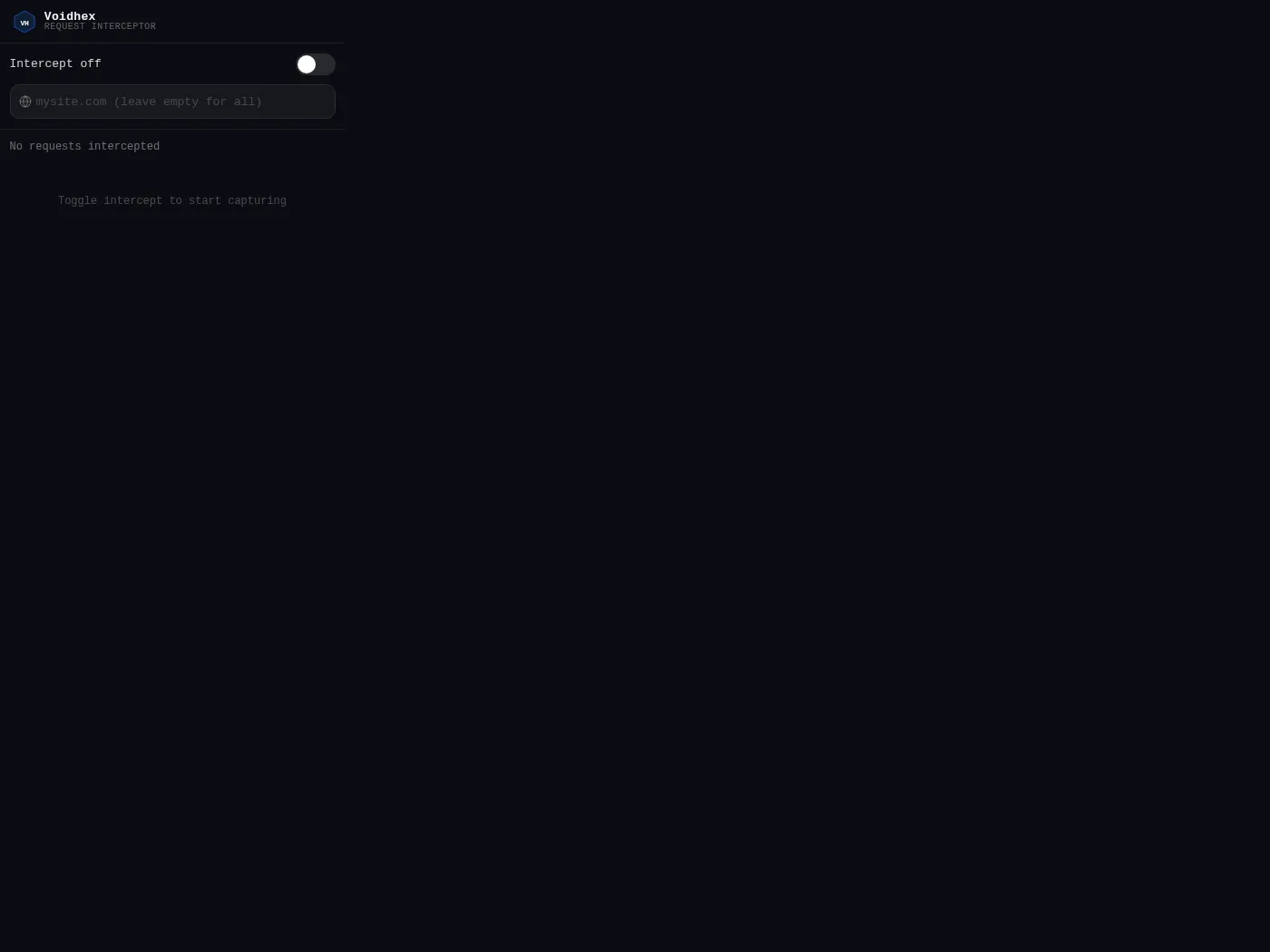 Request Interceptor Extension