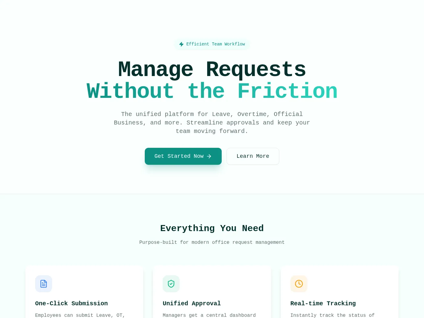 RequestFlow Manager