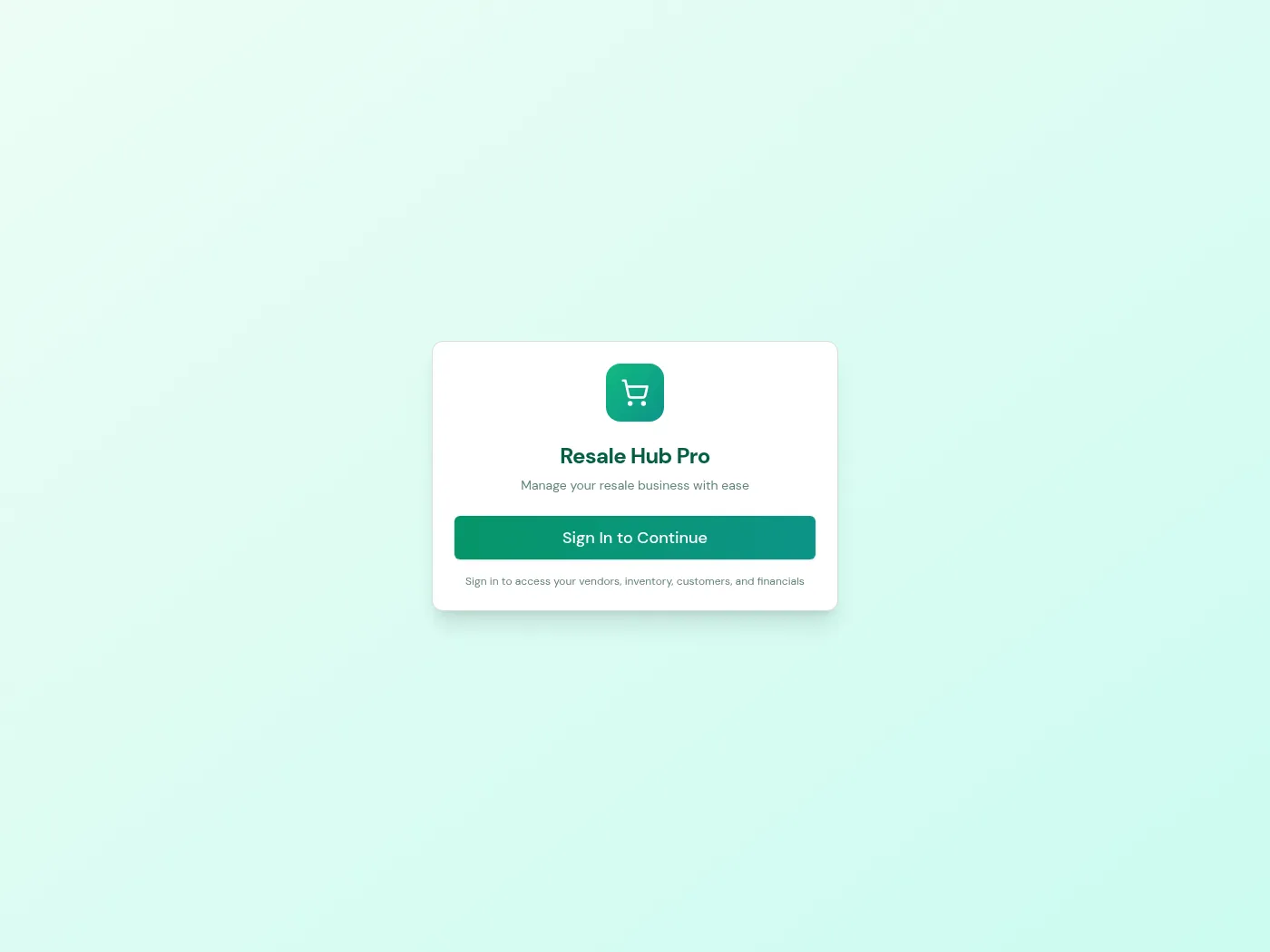 Resale Hub Pro