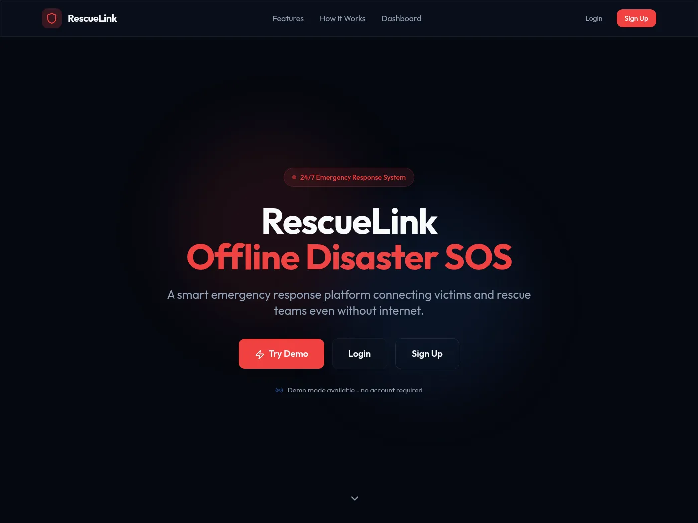 RescueLink Command Center