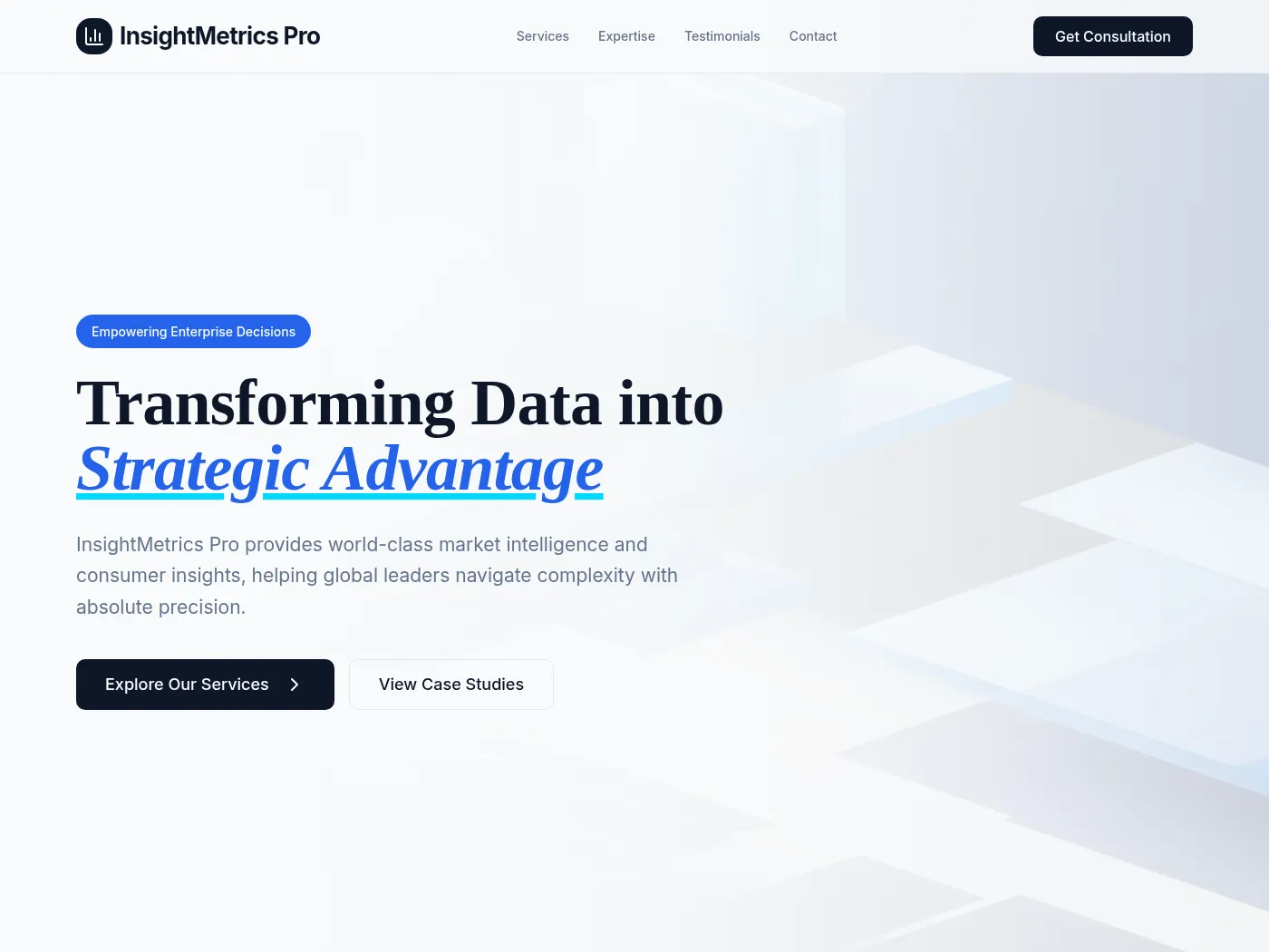 Market Research Pro Page