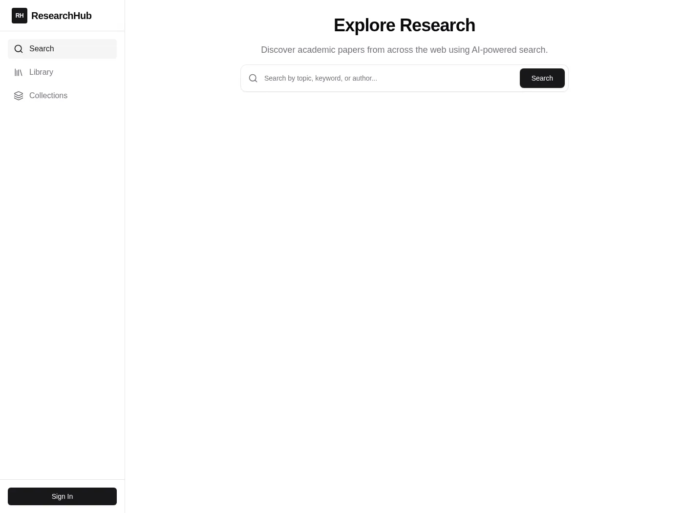 ResearchHub