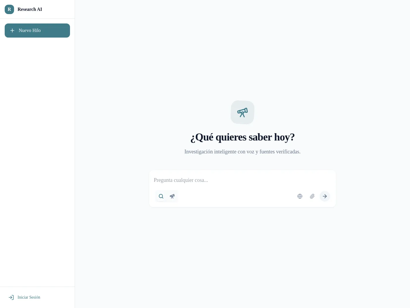 Research Voice AI