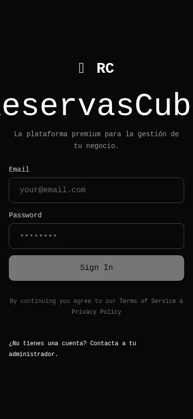 ReservasCuba Premium App