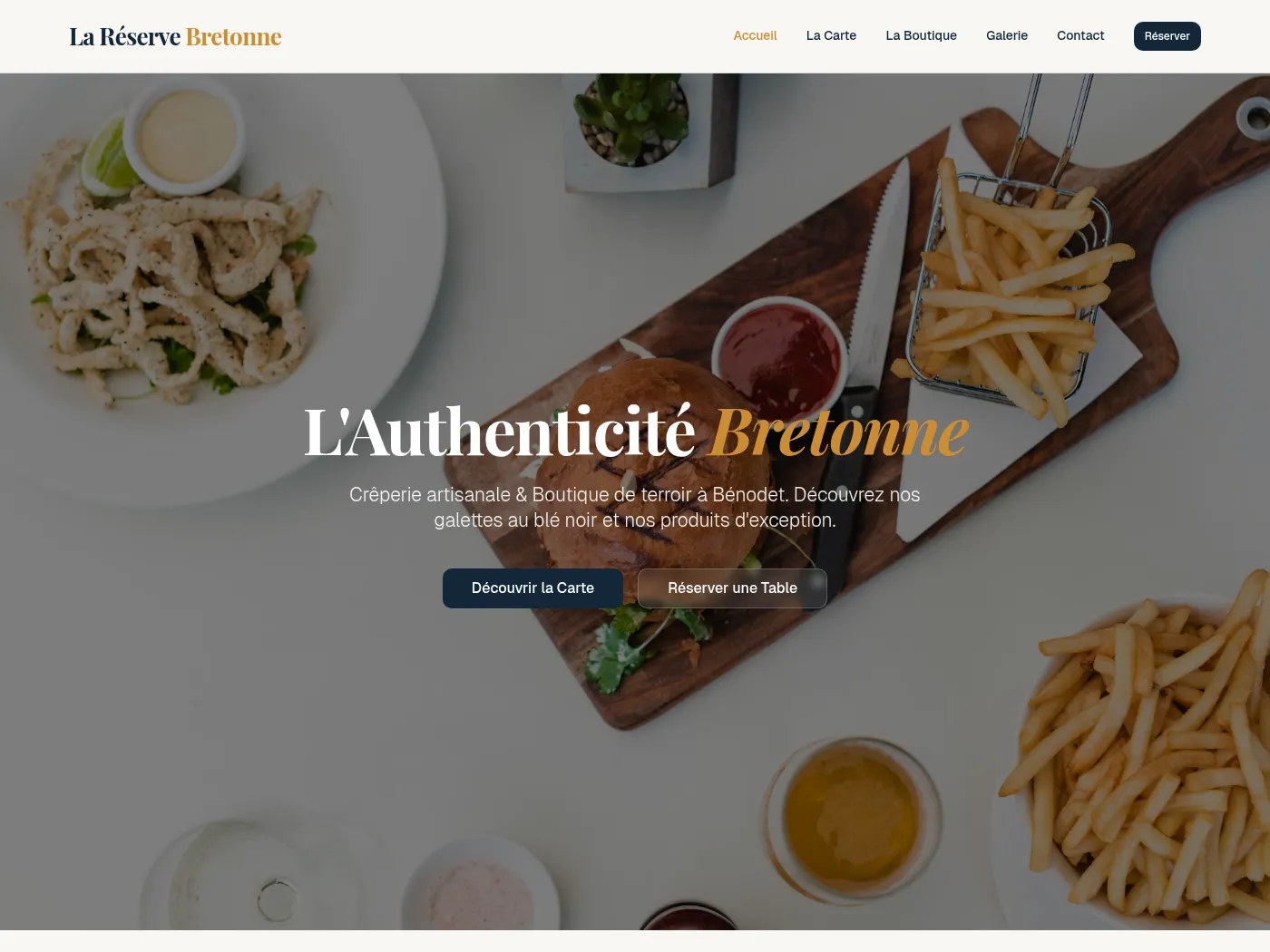 Réserve Bretonne Vitrine