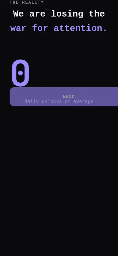 Reset. Dopamine Detox App