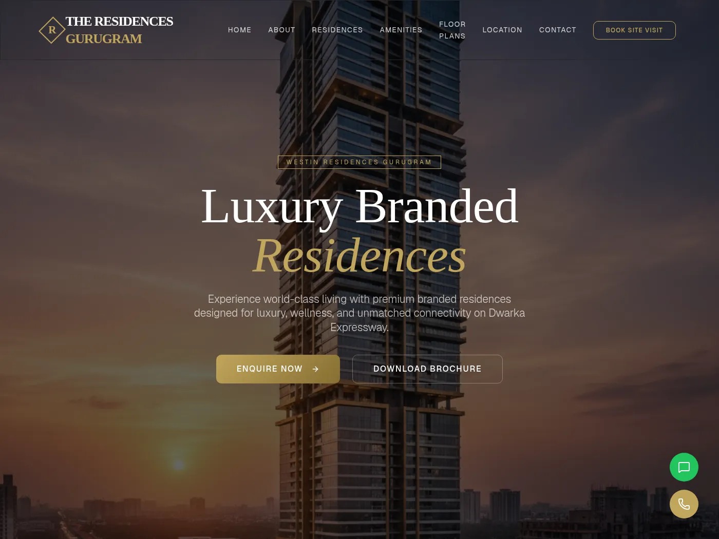 Residences Gurugram Luxe Page