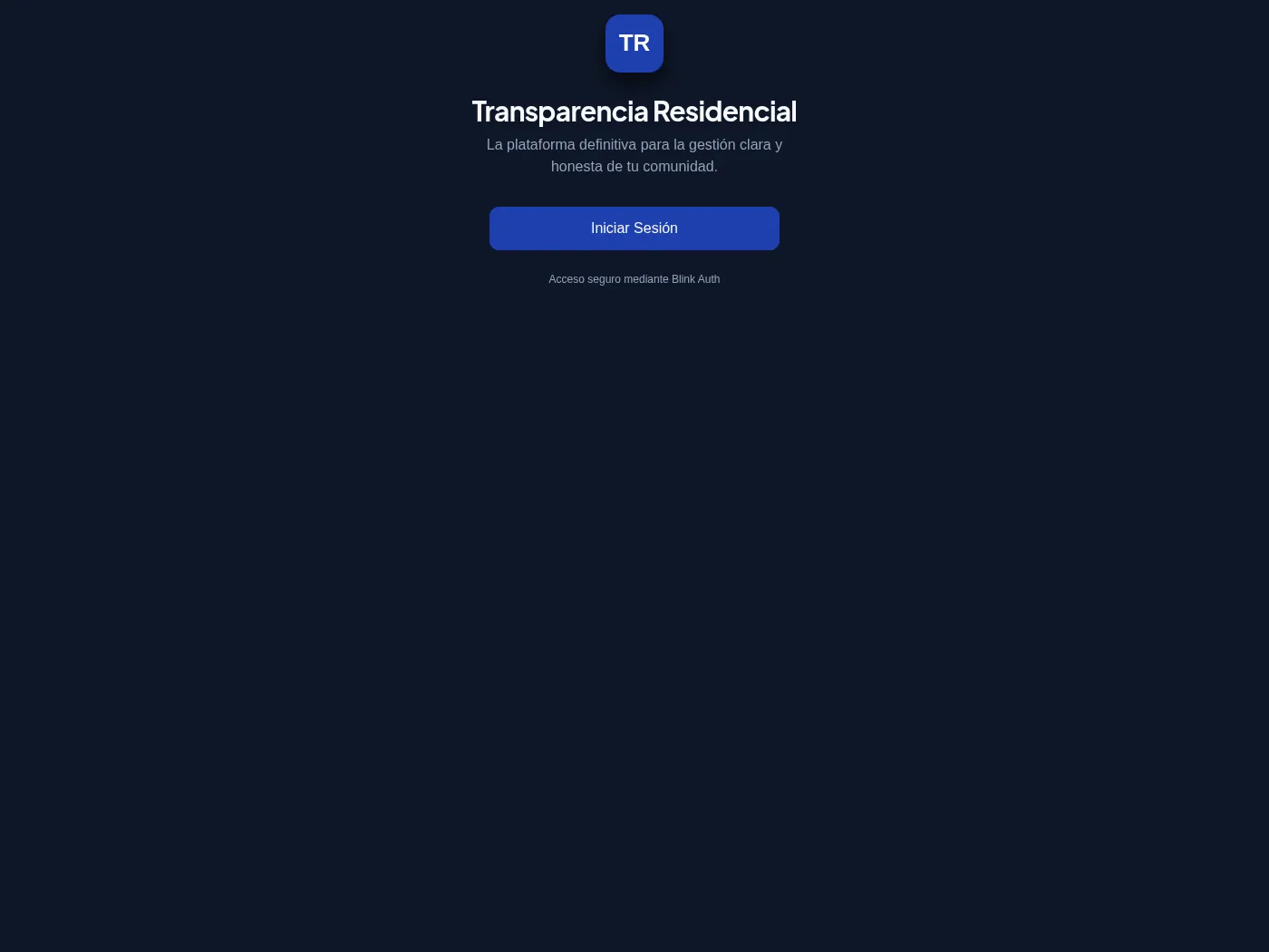 Transparencia Residencial