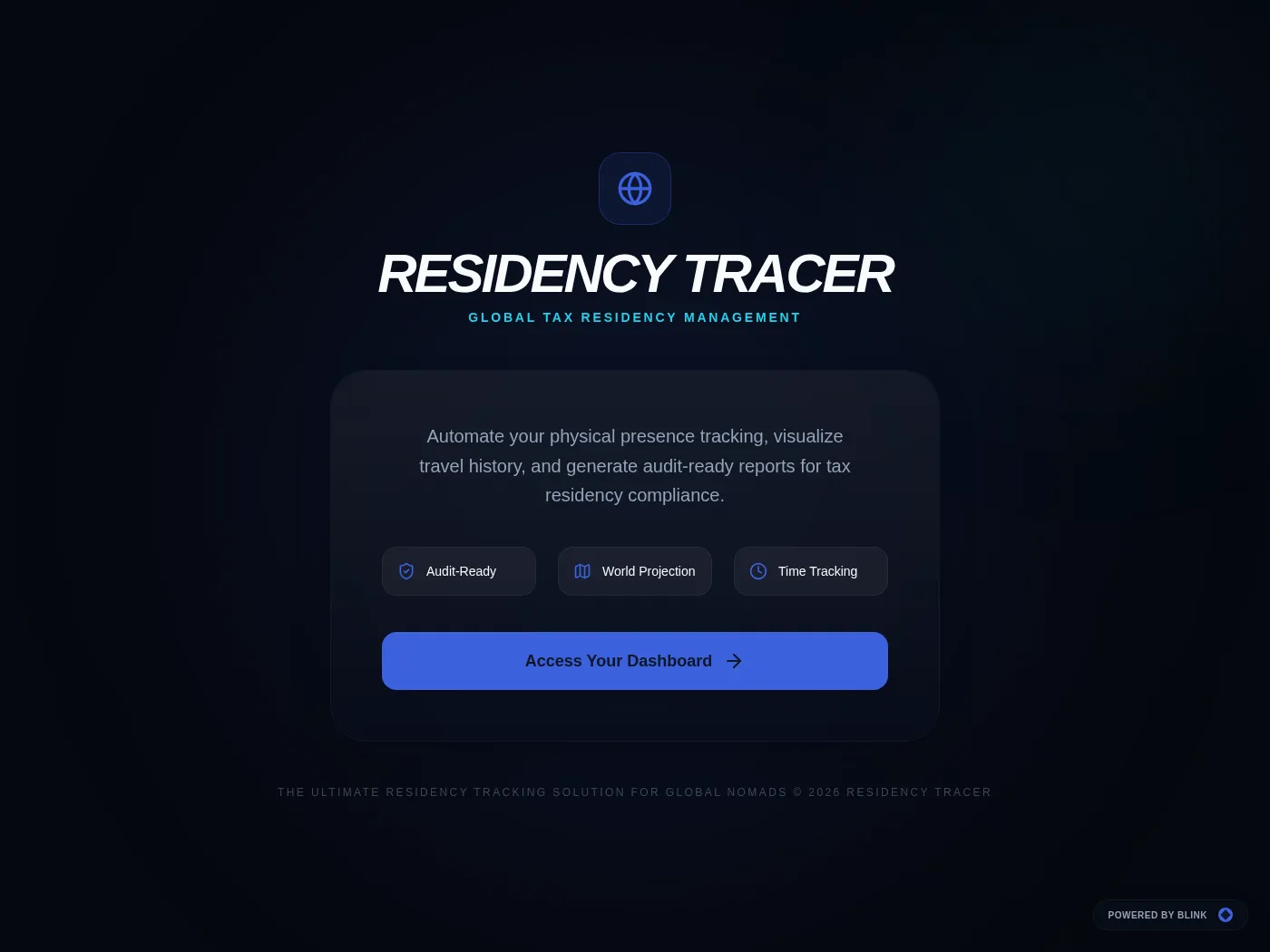 Residency Rese Tracer