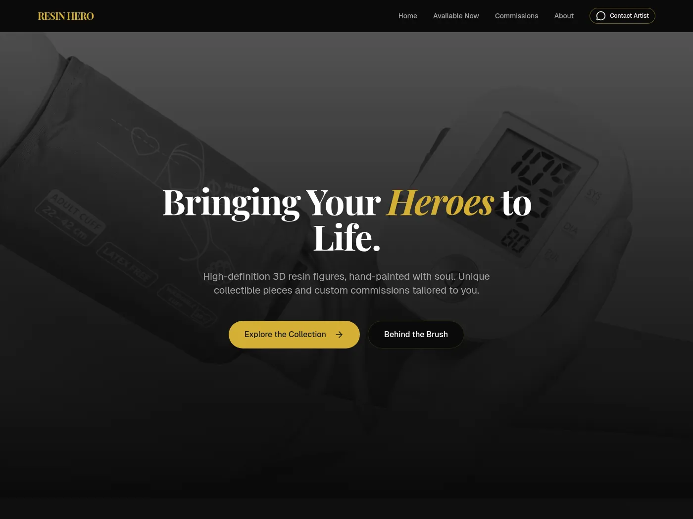 Resin Hero Gallery