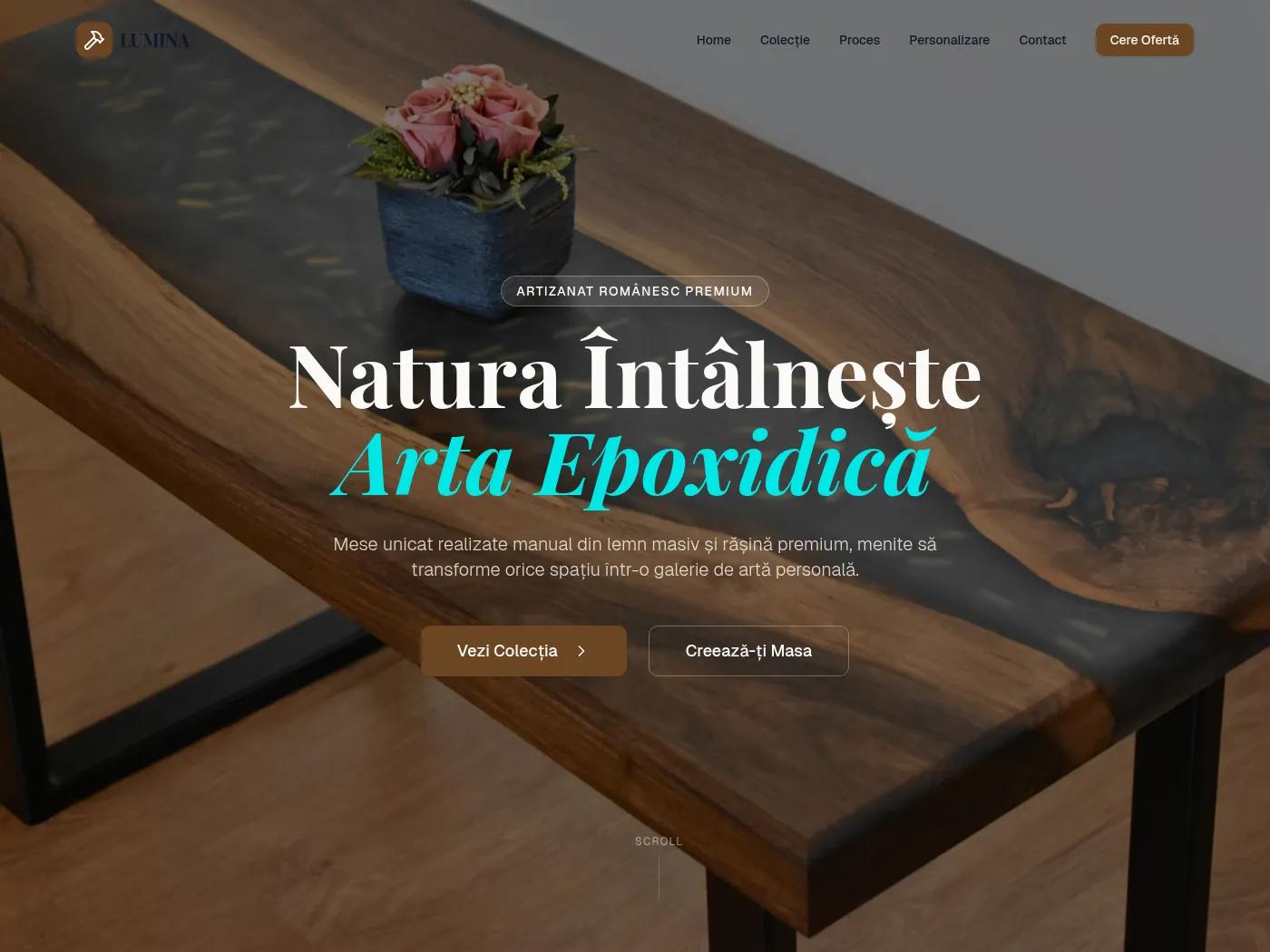 Resin Table Business Site