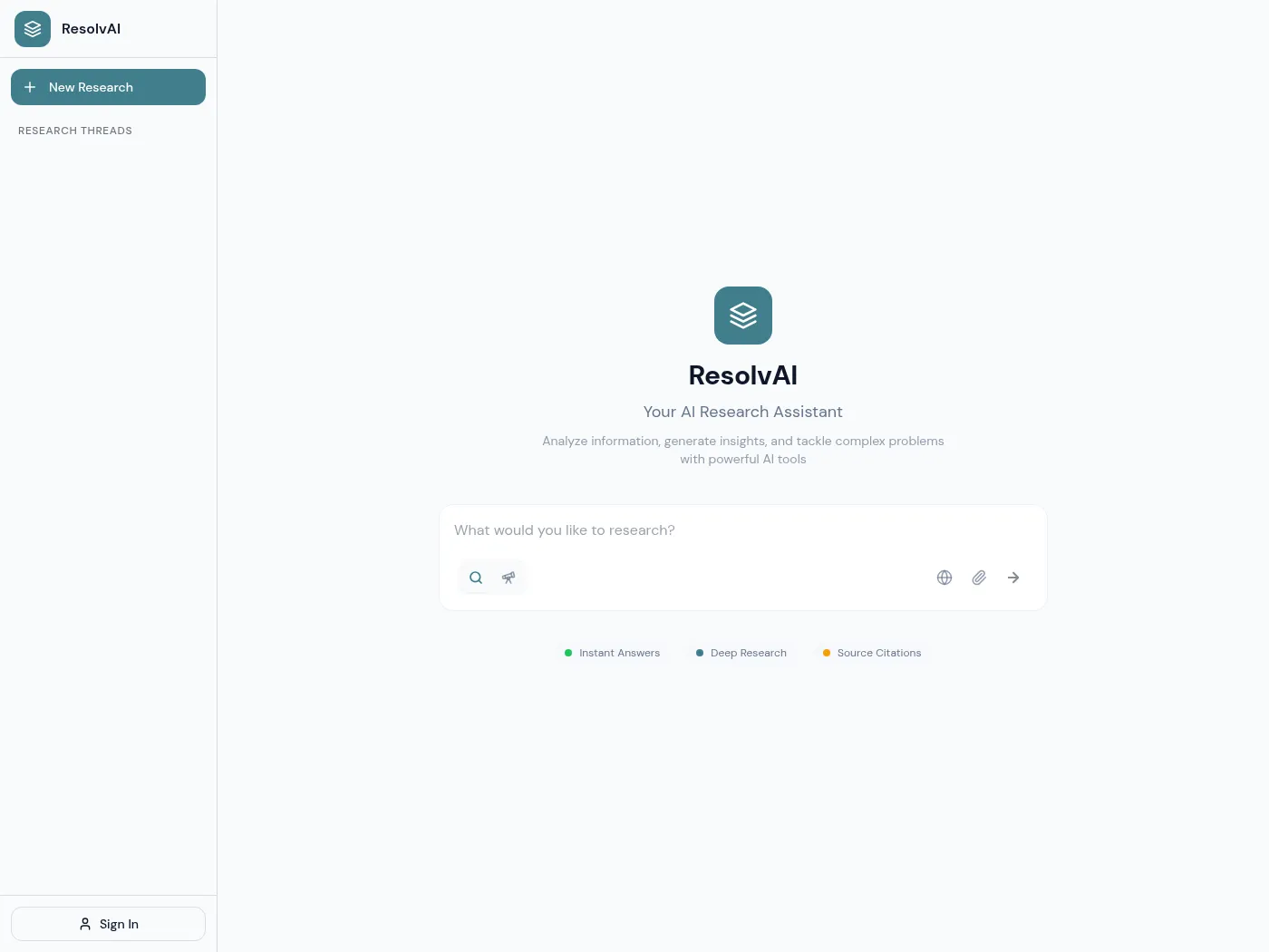 ResolvAI Assistant