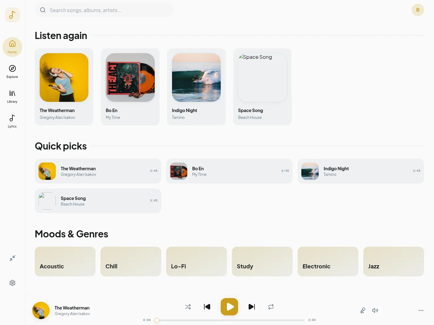 Resonance Music Client