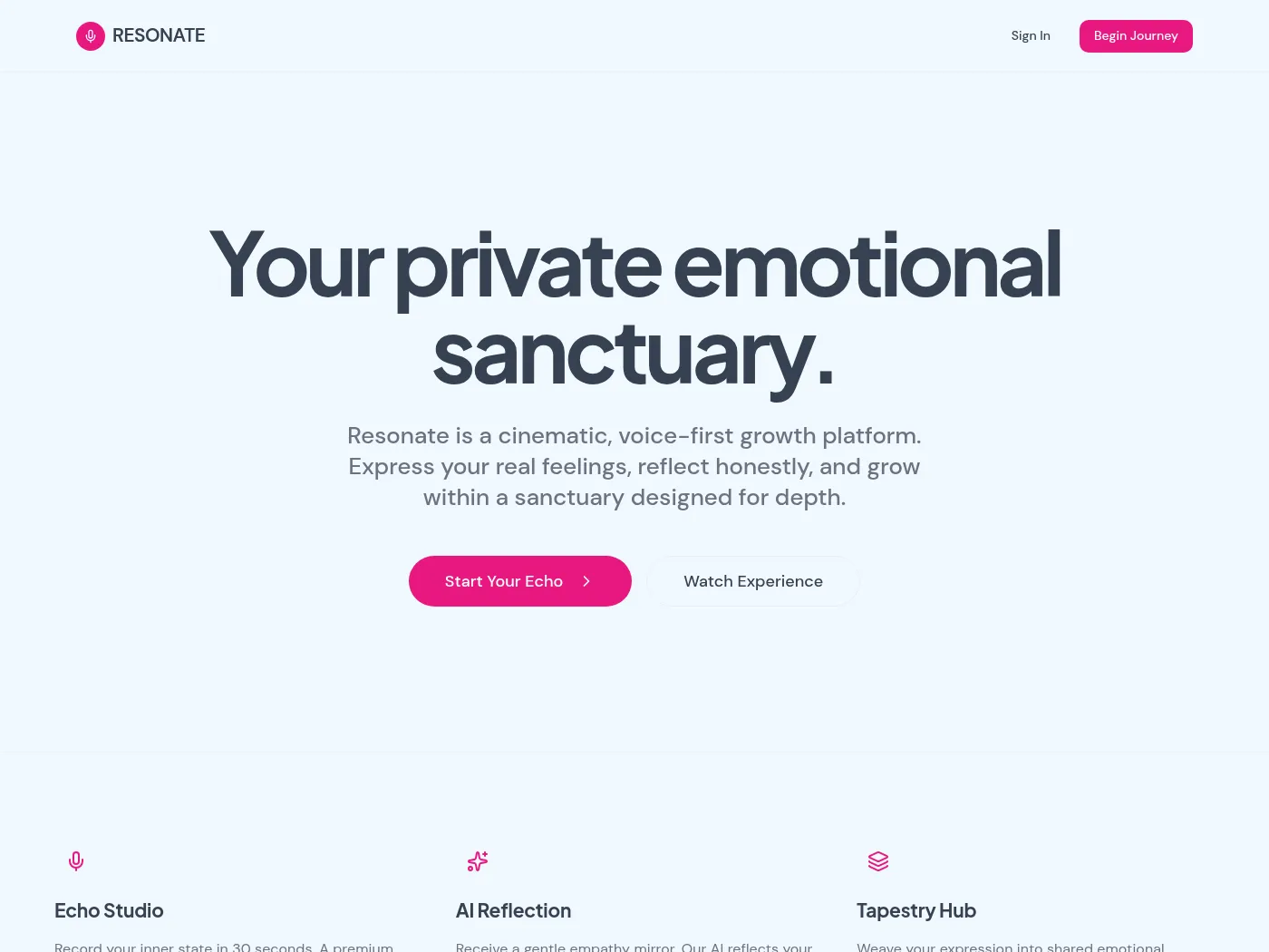 Resonate Emotional Platform