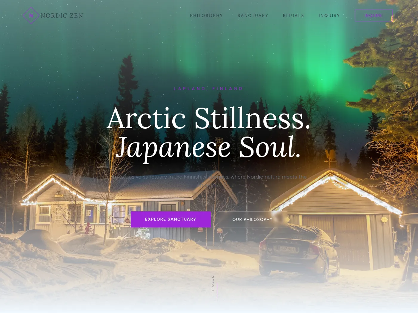 Nordic Zen Resort Site