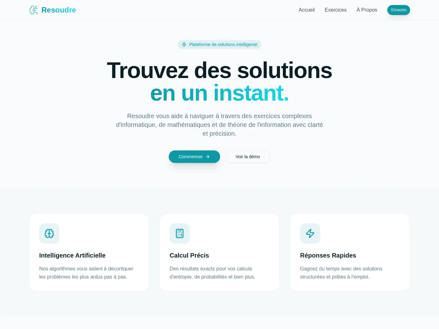 Resoudre