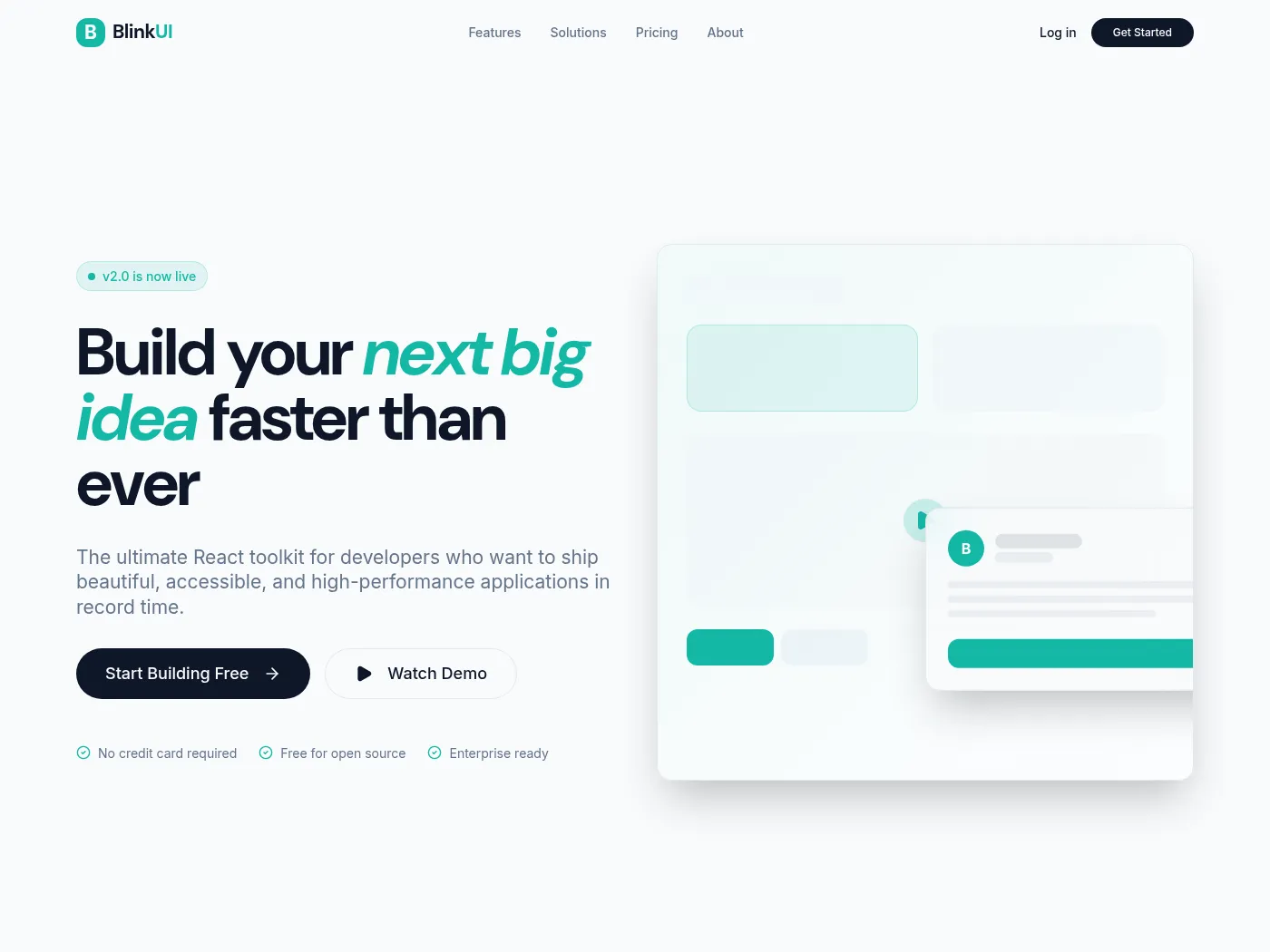 Responsive Hero Section