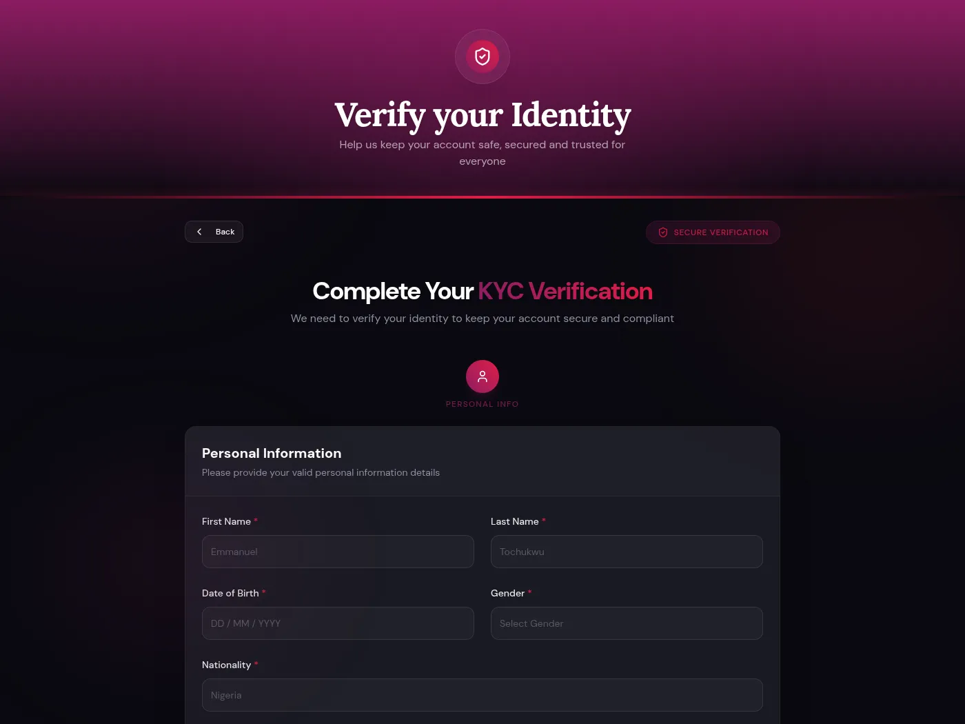 Responsive Landing Page