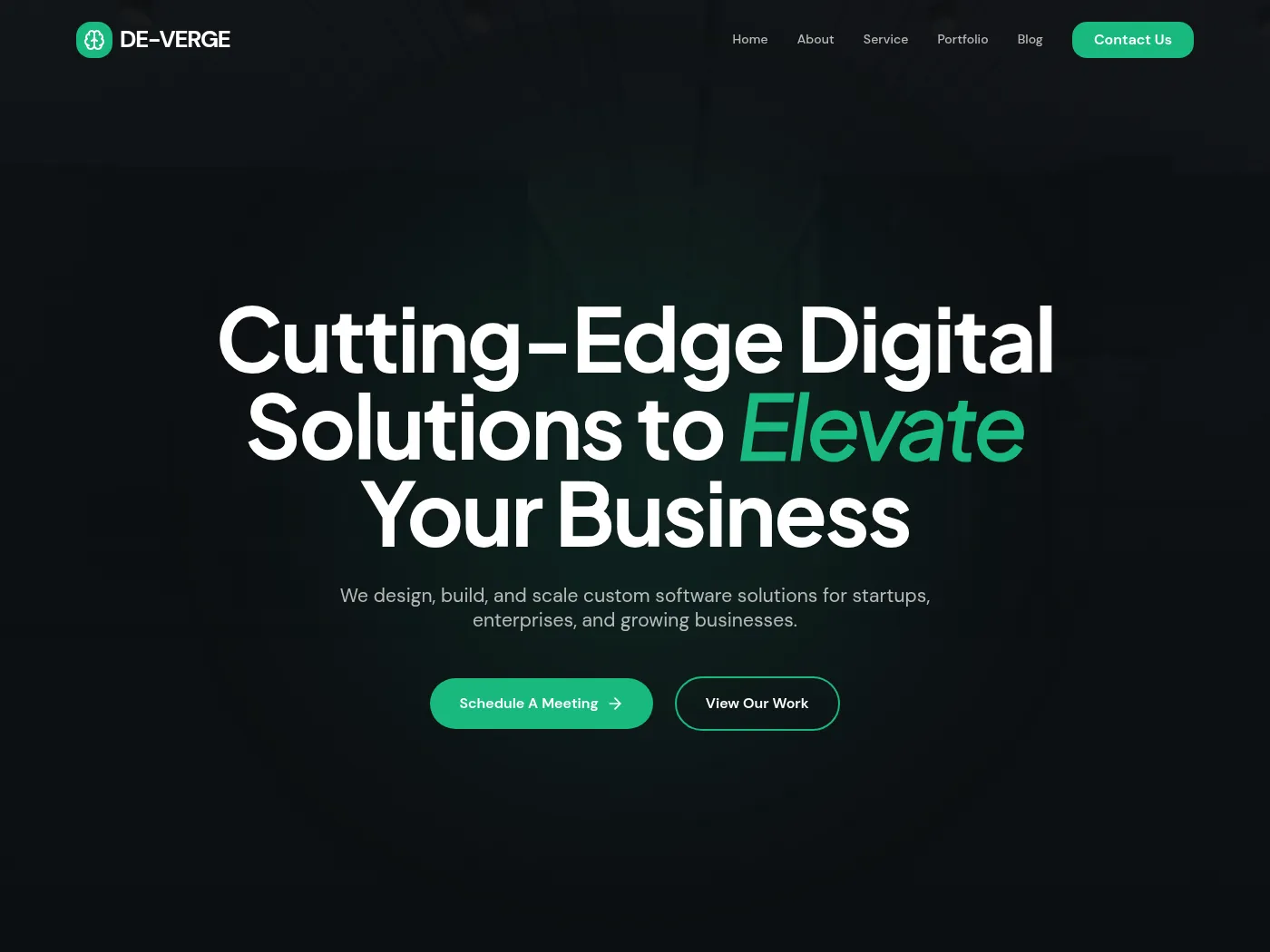 Responsive UI Section
