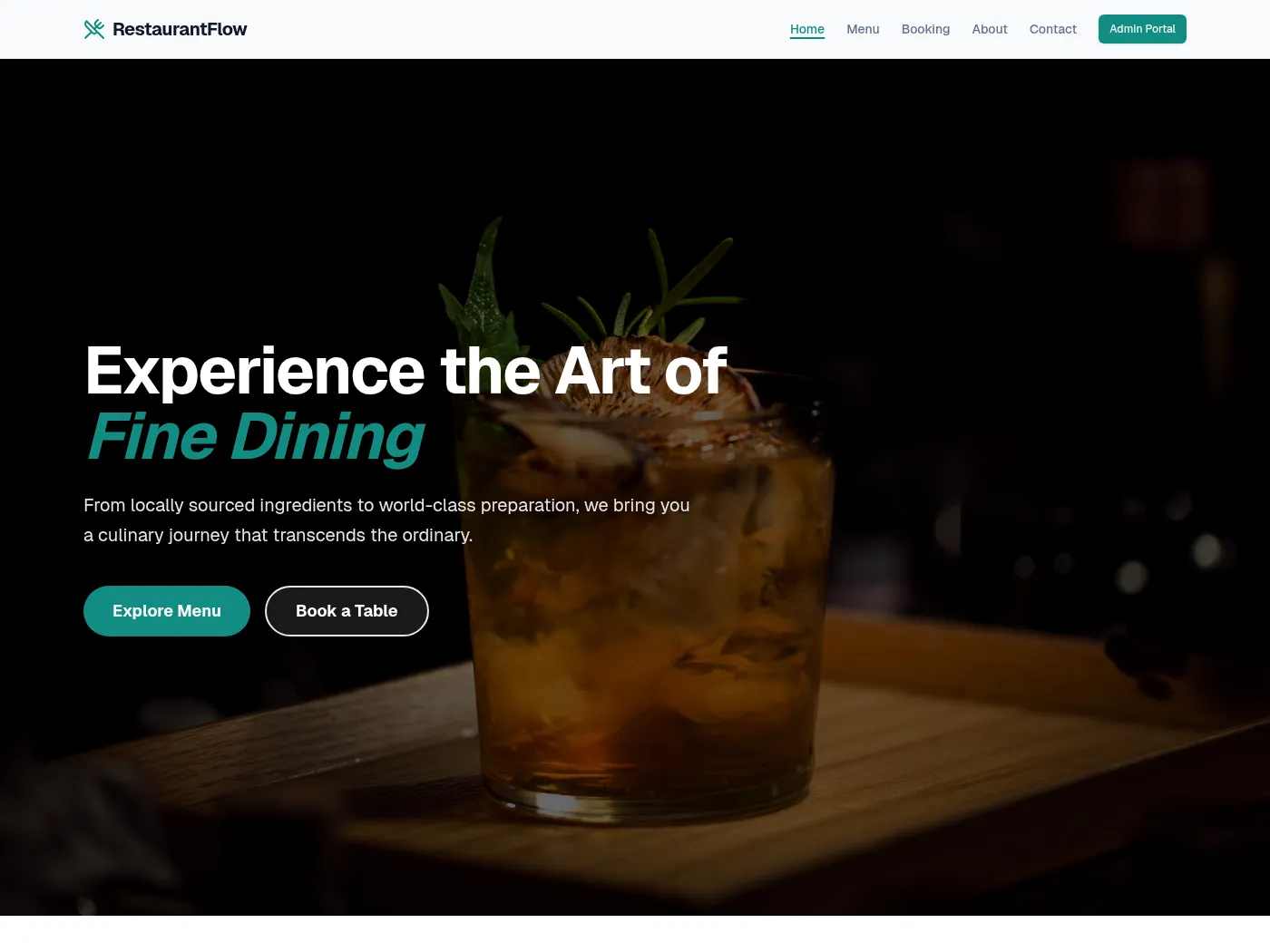 RestaurantFlow Admin Suite