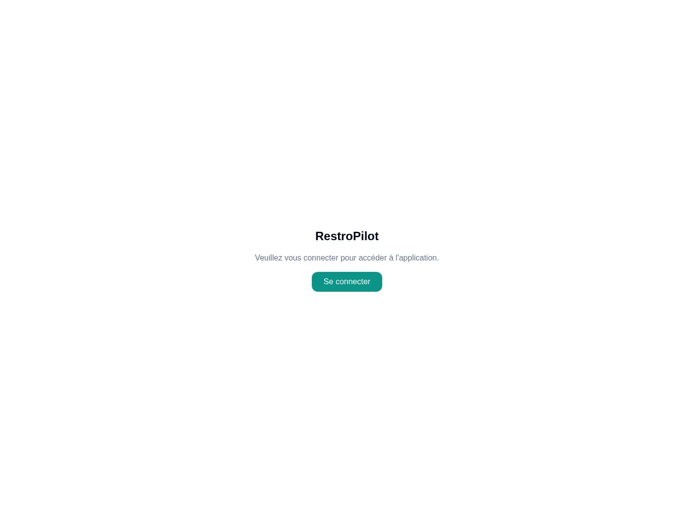RestroPilot
