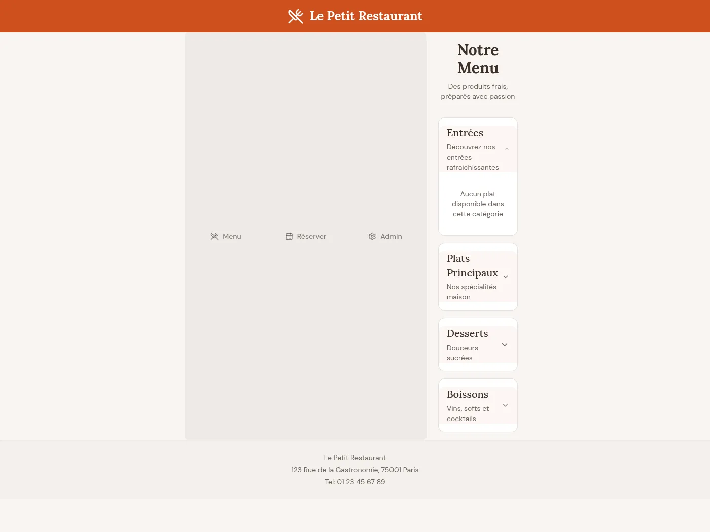Smart Restaurant App