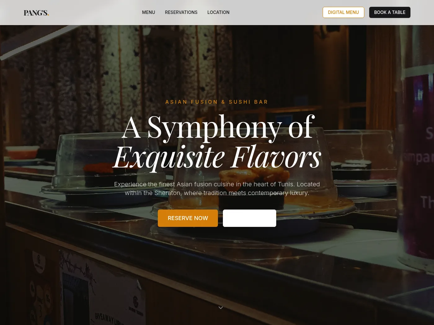 Pang’s Digital Restaurant Suite