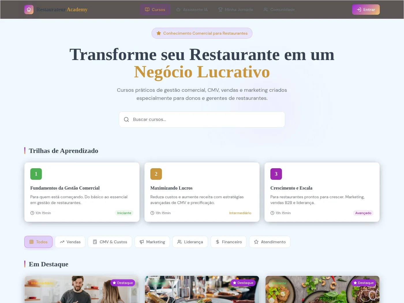 Restaurateur Academy