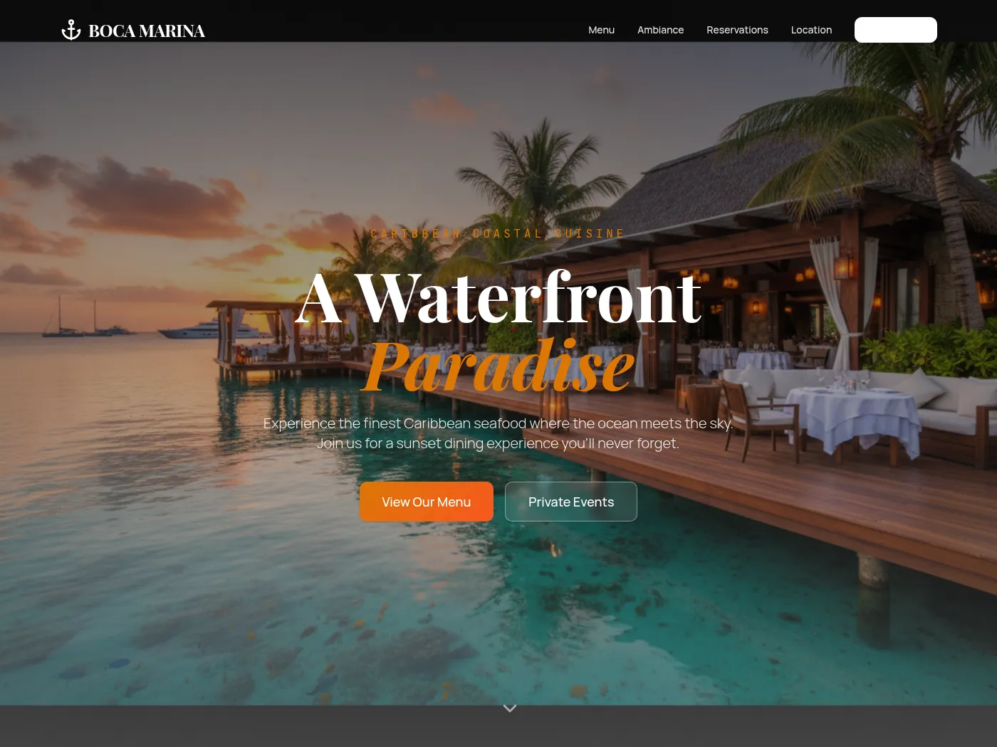 Savory Bites Restaurant Site