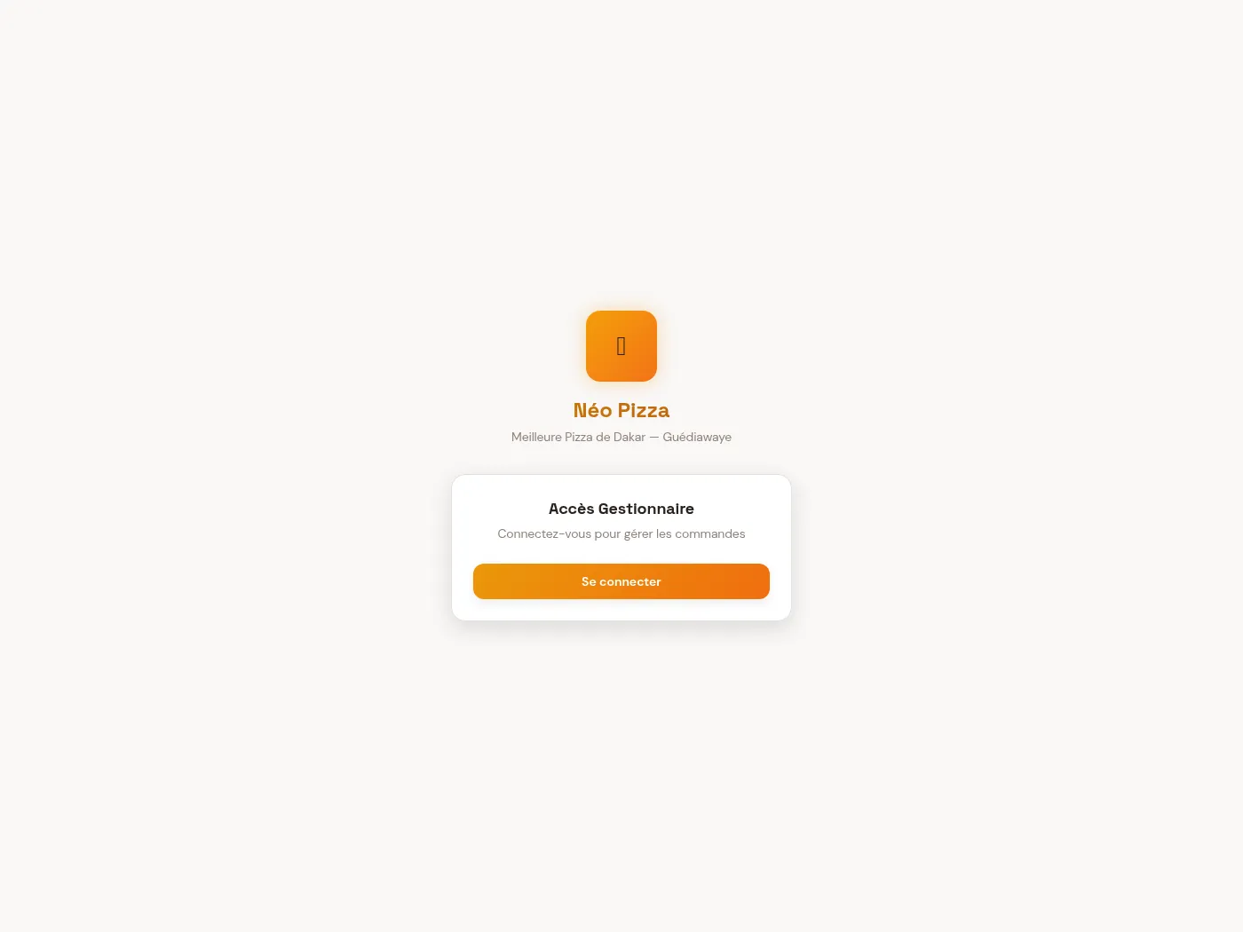 Restaurant Command Manager