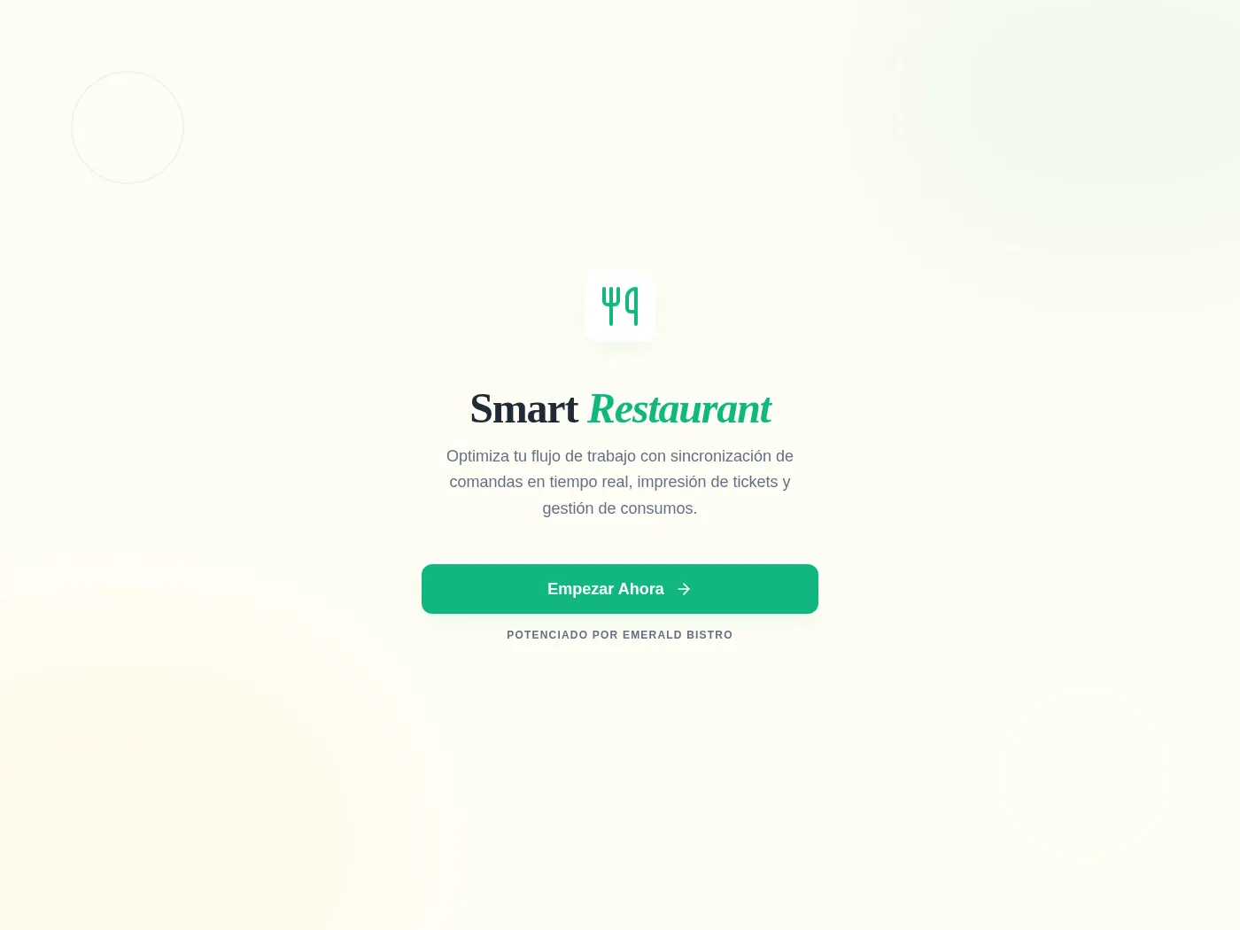 Smart Restaurant Orders