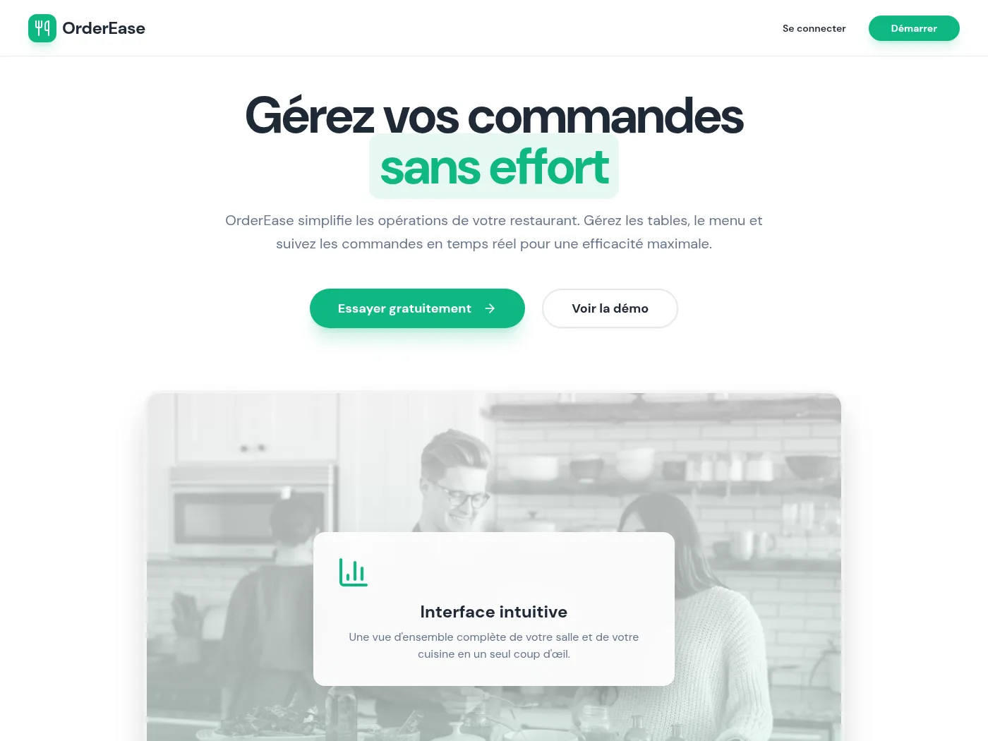 OrderEase for Restaurants