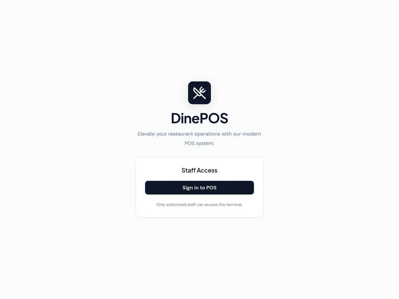 DinePOS System