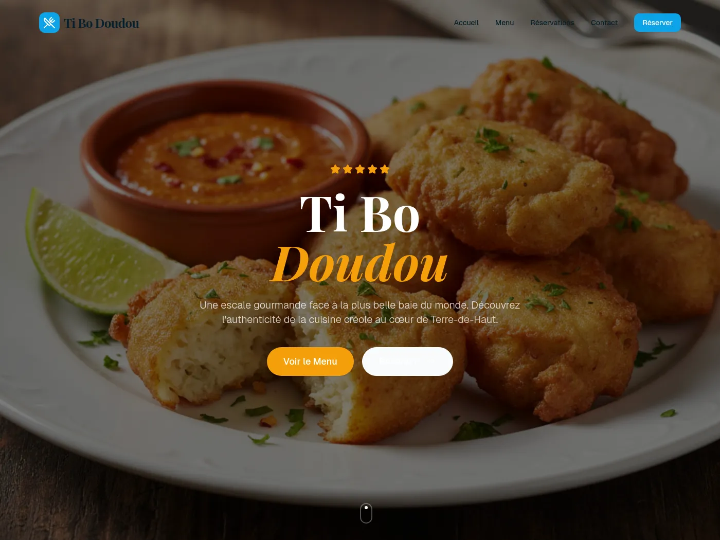 Bistro Showcase Site