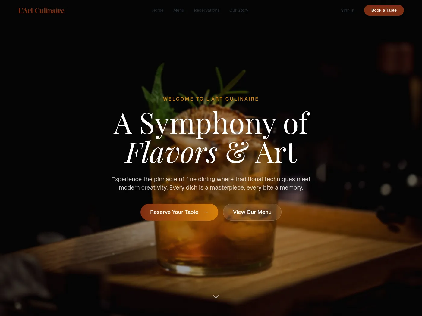 Bistro Web Launch