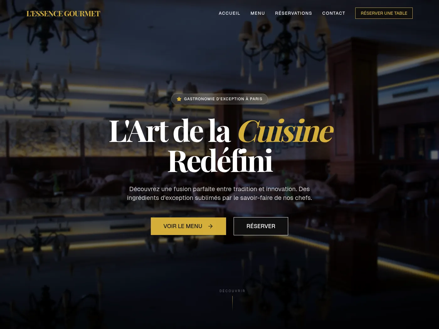 Free Restaurant Site Builder