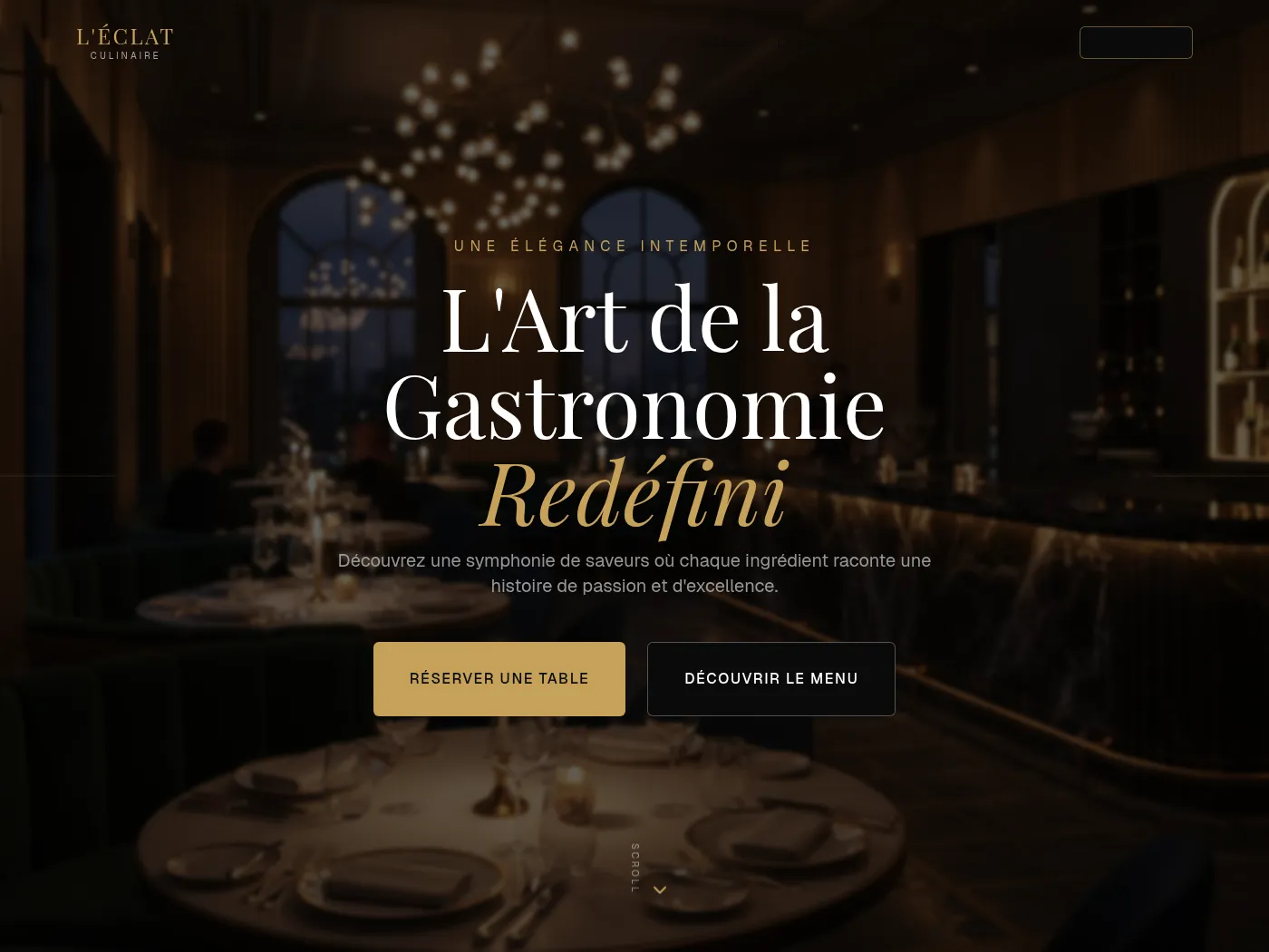 Modern Bistro Web