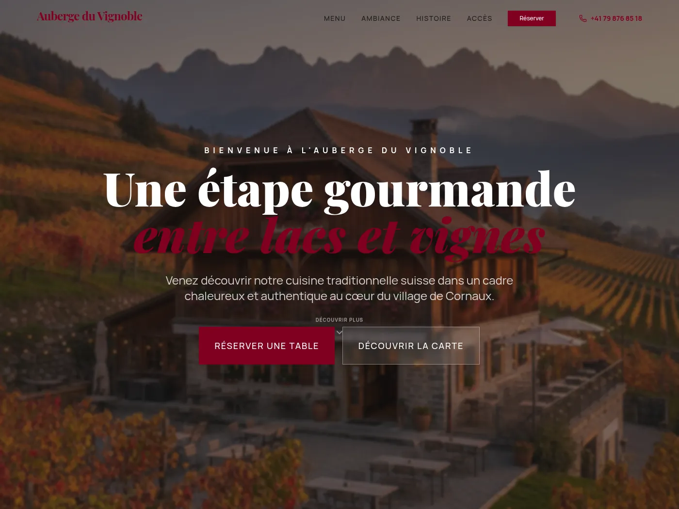 Bistro Web Presence