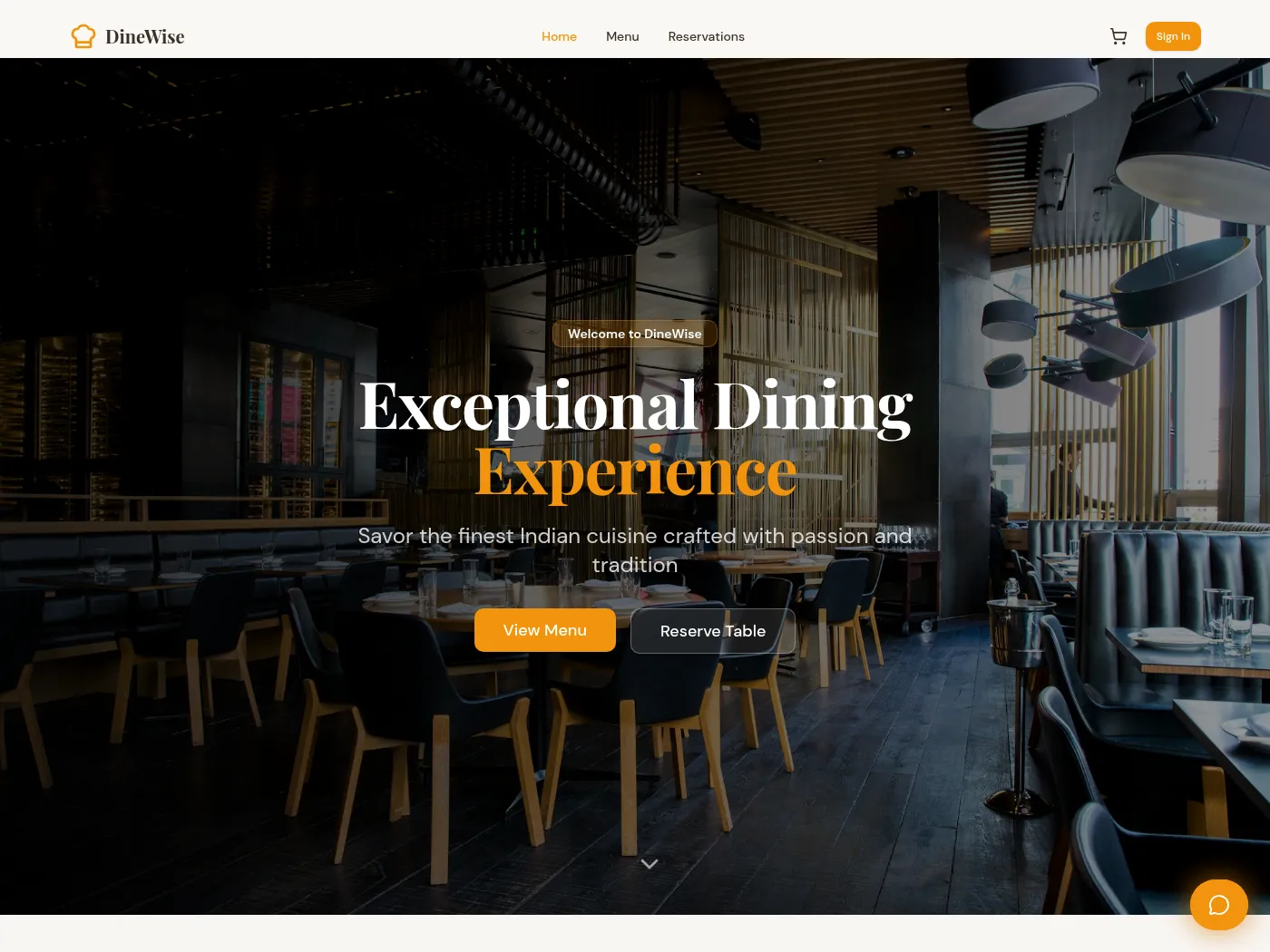 DineWise Restaurant Suite