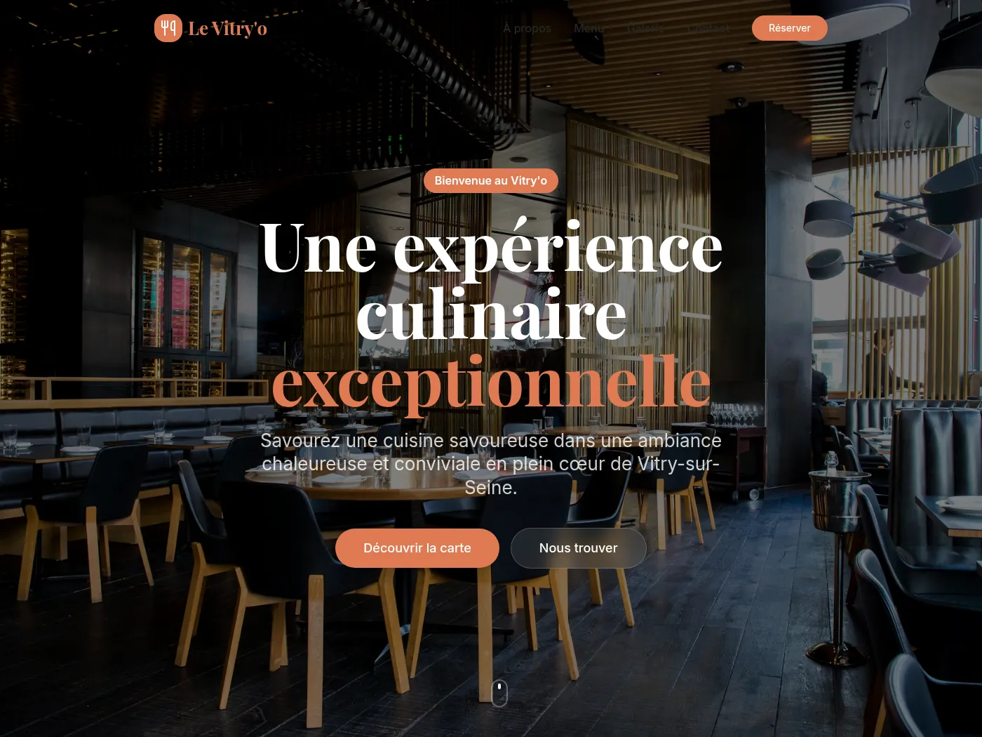 Le Vitry'o Restaurant Site