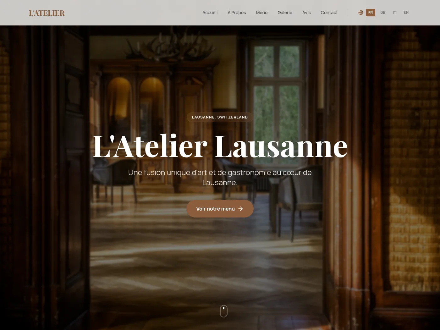 Multilingual Restaurant Showcase