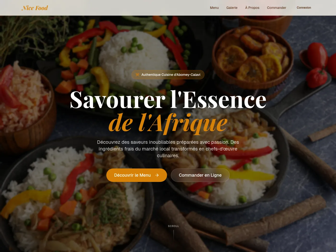 SavoryBite Vitrine