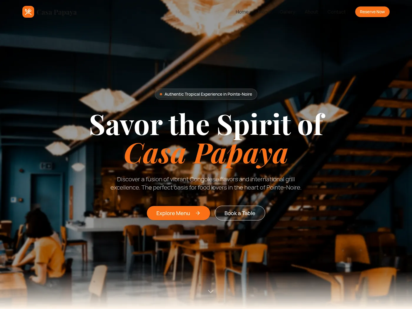 Bistro Showcase Site